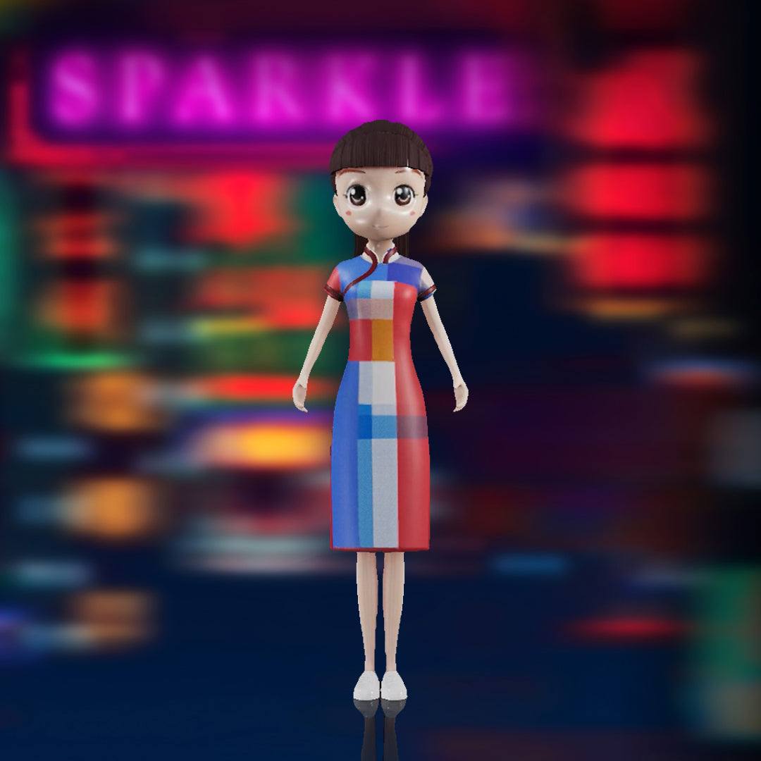 SPARKLE COLLECTION x Ori-Princess【HK SPIRIT】Doll Collectible NFT Set